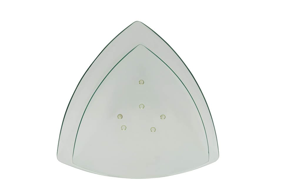 Lente Triangular Curva 0.38 E 0.30